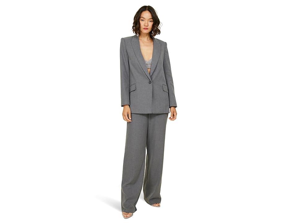 line and dot Bobbie Jacket (Grey) Women's Jacket - Eureka Shopping