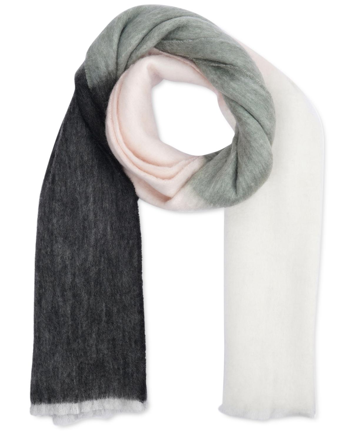Kate Spade New York Womens Colorblock Brushed Scarf - Eureka Shopping
